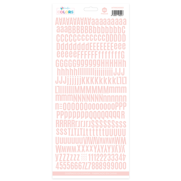 Stickers de letras – Crea con Amor